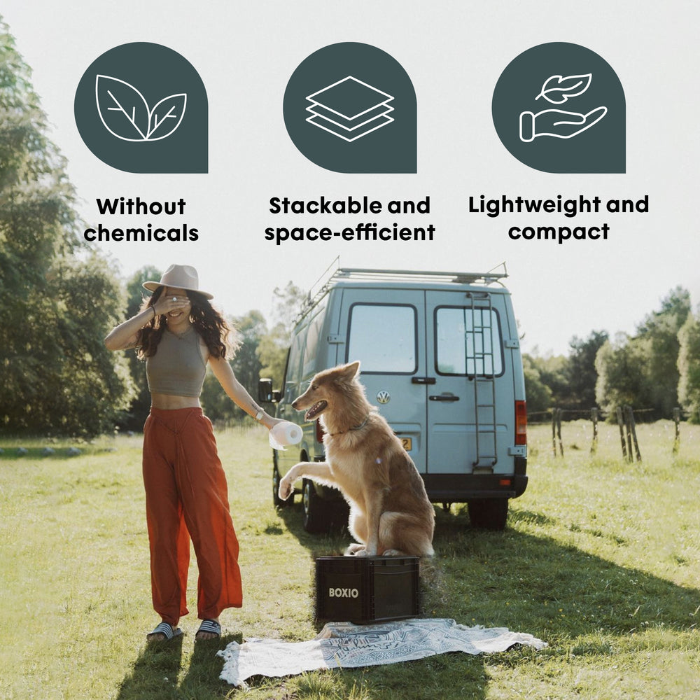 BOXIO TOILET Max + I Camping Composting Toilet Starter Kit