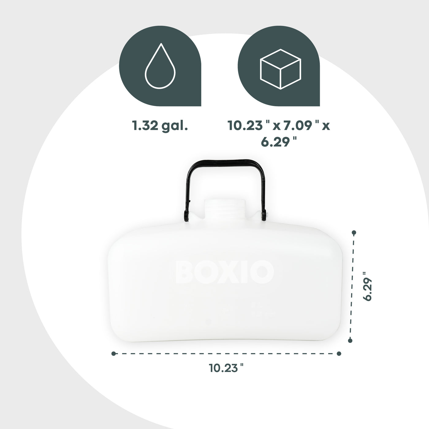 BOXIO - CANISTER 1.32 gallons – BOXIO