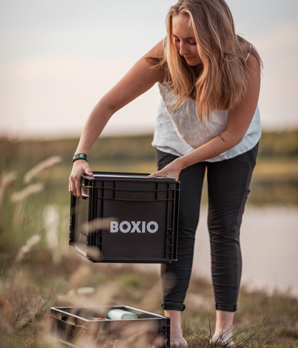 BOXIO – Solo Up: Storage Box – Euro Box 15.7" x 11.8" x 4.7" – Perfect ...