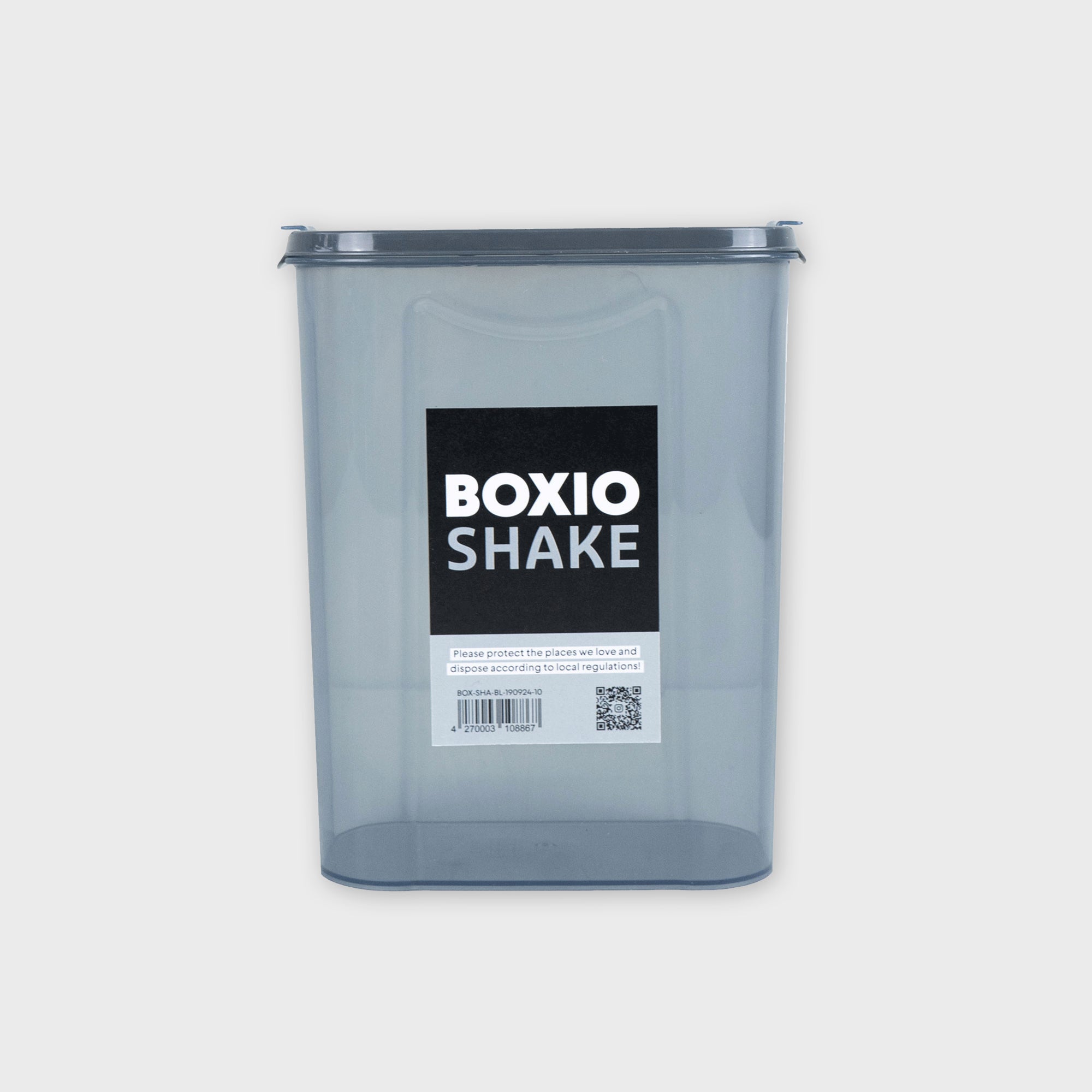 BOXIO - SHAKE: Plastic container
