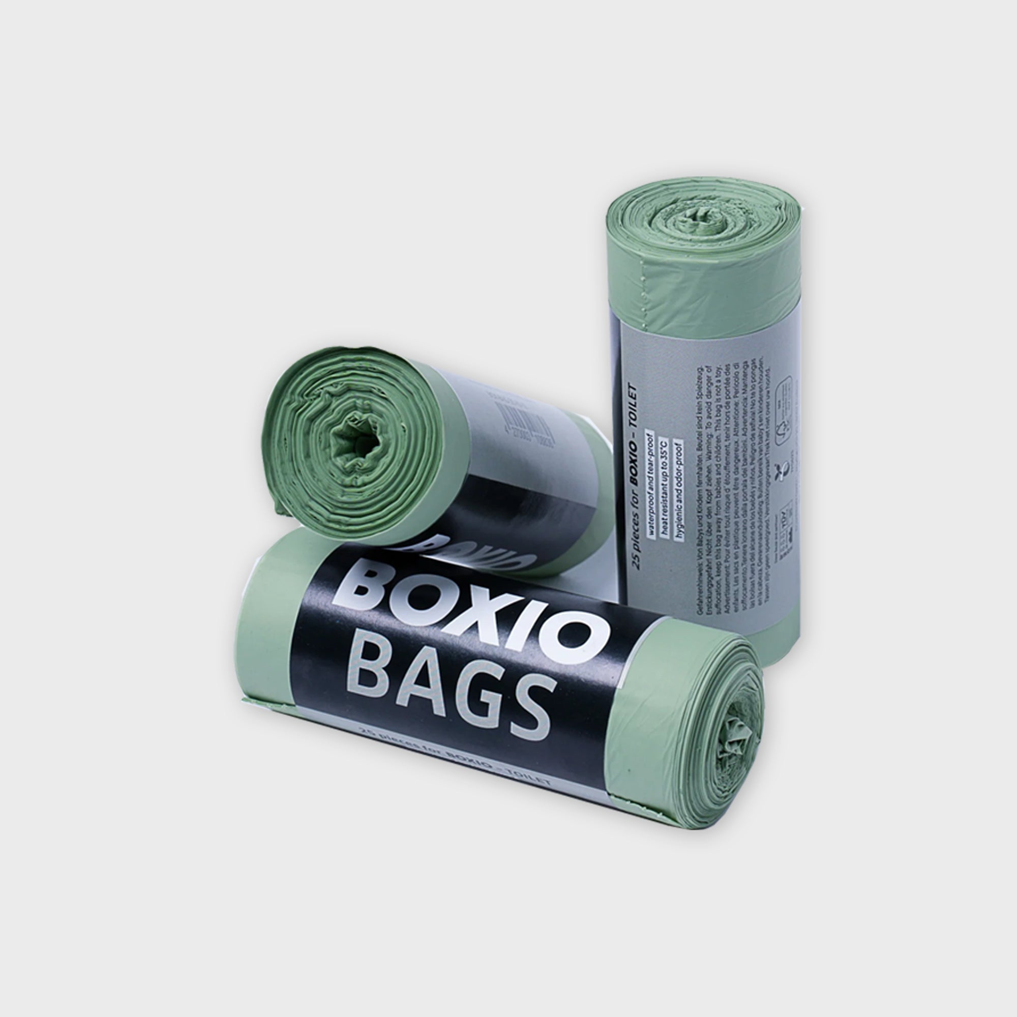 BOXIO - BIO BAG Bundle: 3x 25 compostable trash bags - Composting toilet